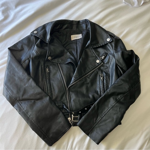 Princess Polly | Jackets & Coats | Princess Polly Lioness Faux Leather ...